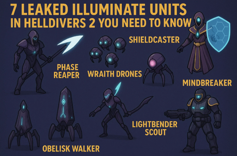 7 Leaked Illuminate Units in Helldivers 2 You Need to Know – Grindora