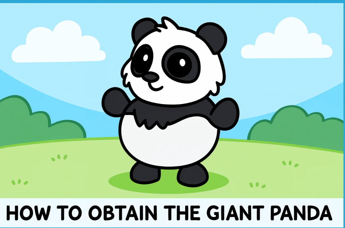 Ultimate Guide to the Giant Panda in Adopt Me! – How to Hatch, Tricks ...